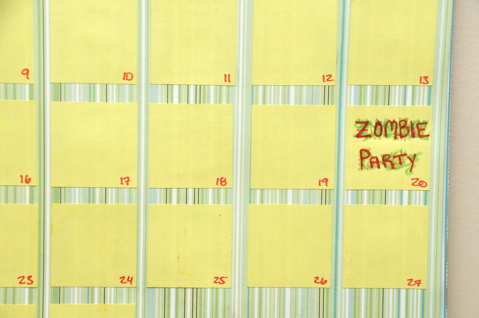 365 Days of DIY: October Calendar