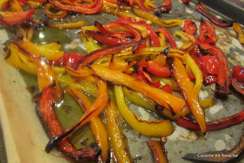 Poivrons grillés, antipasti