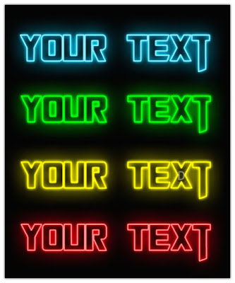 Art Full: Basic Neon Styles For Photoshop Free Download