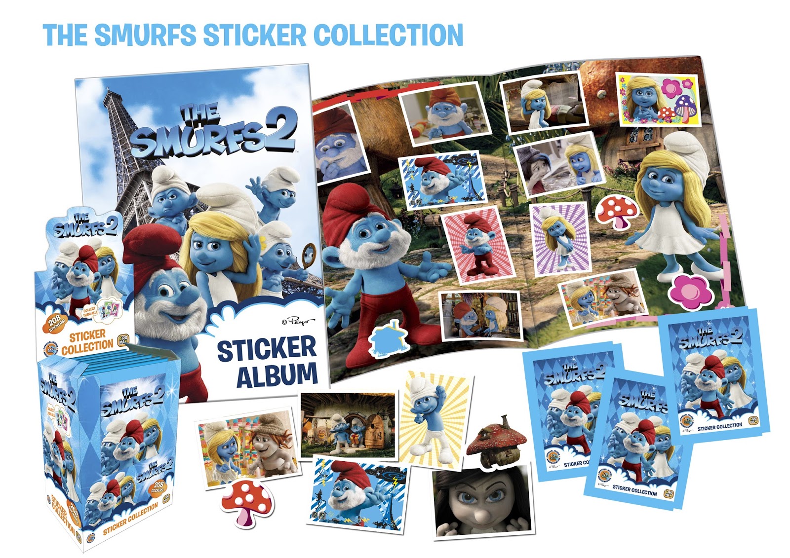 LOS PITUFOS Y CROMOS Y ALBUMES GRATIS GRACIAS A GIROMAX