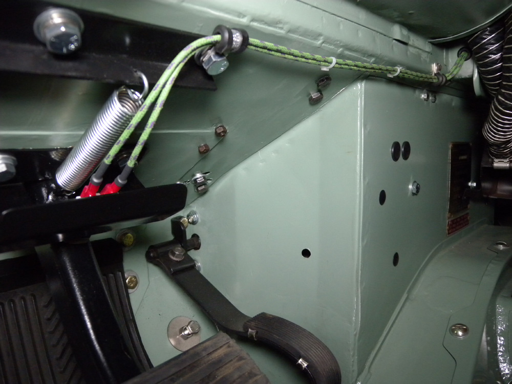 1960 Land Rover Restoration: Electrical Brake Light Switch Kit