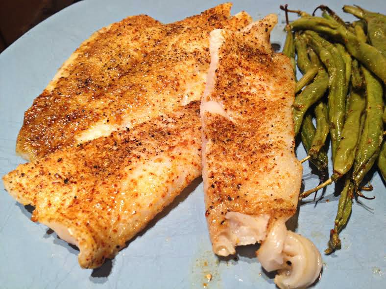 The Bachelor's Cookhouse: Blackened Sole Fish
