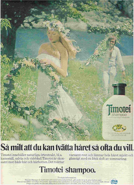 Nostalgorama: Reklam för Timotei shampoo 1978