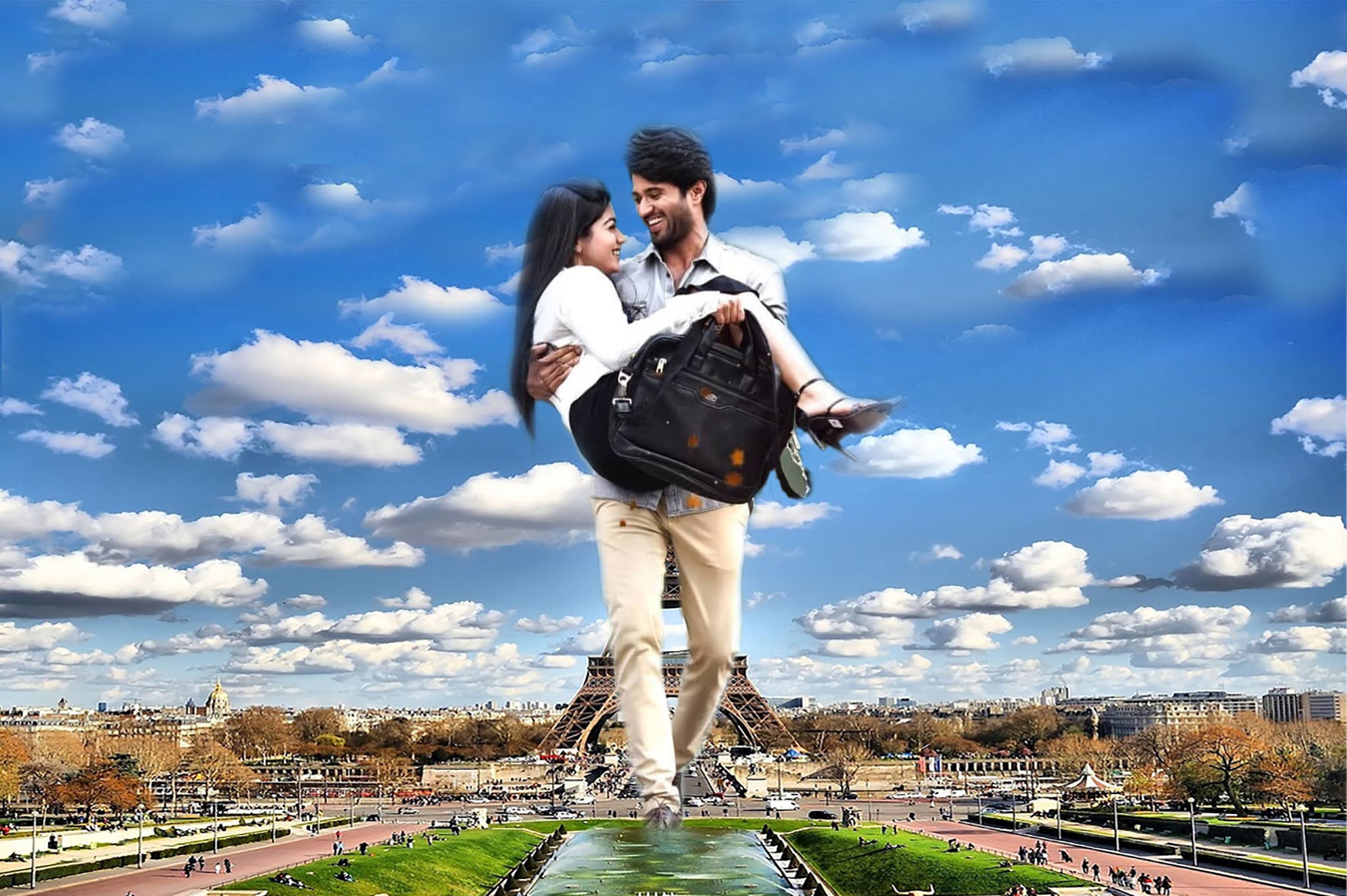 Beautiful Change Background Photo in Adobe Photoshop