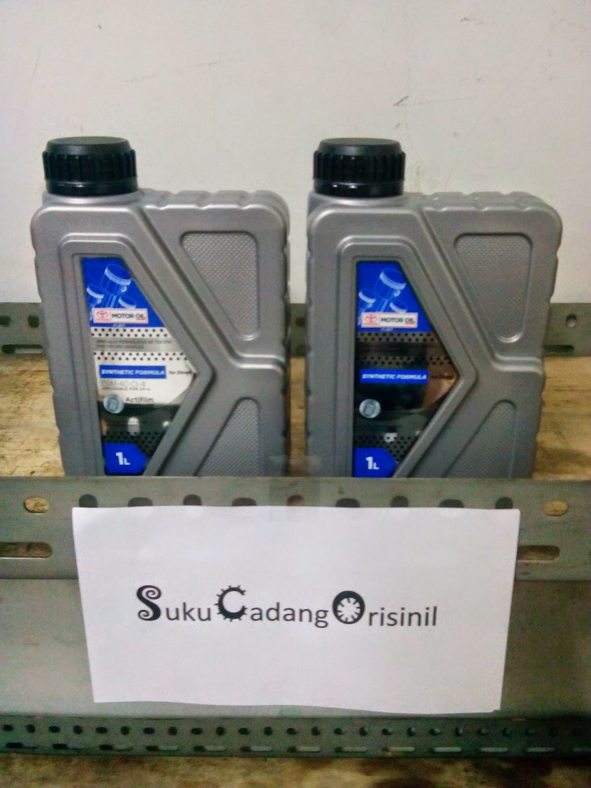 TMO Lubricant Diesel Synthetic Formula 15W-40 CI | Toyota Motor Oil ...