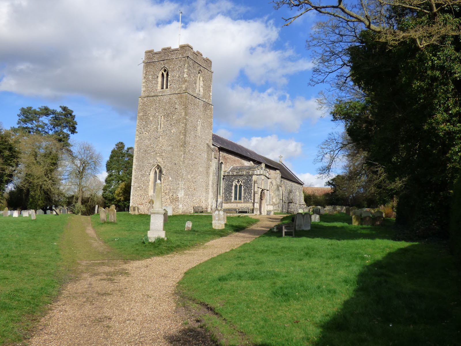 My Quiet Life in Suffolk: St John the Baptist at Badingham