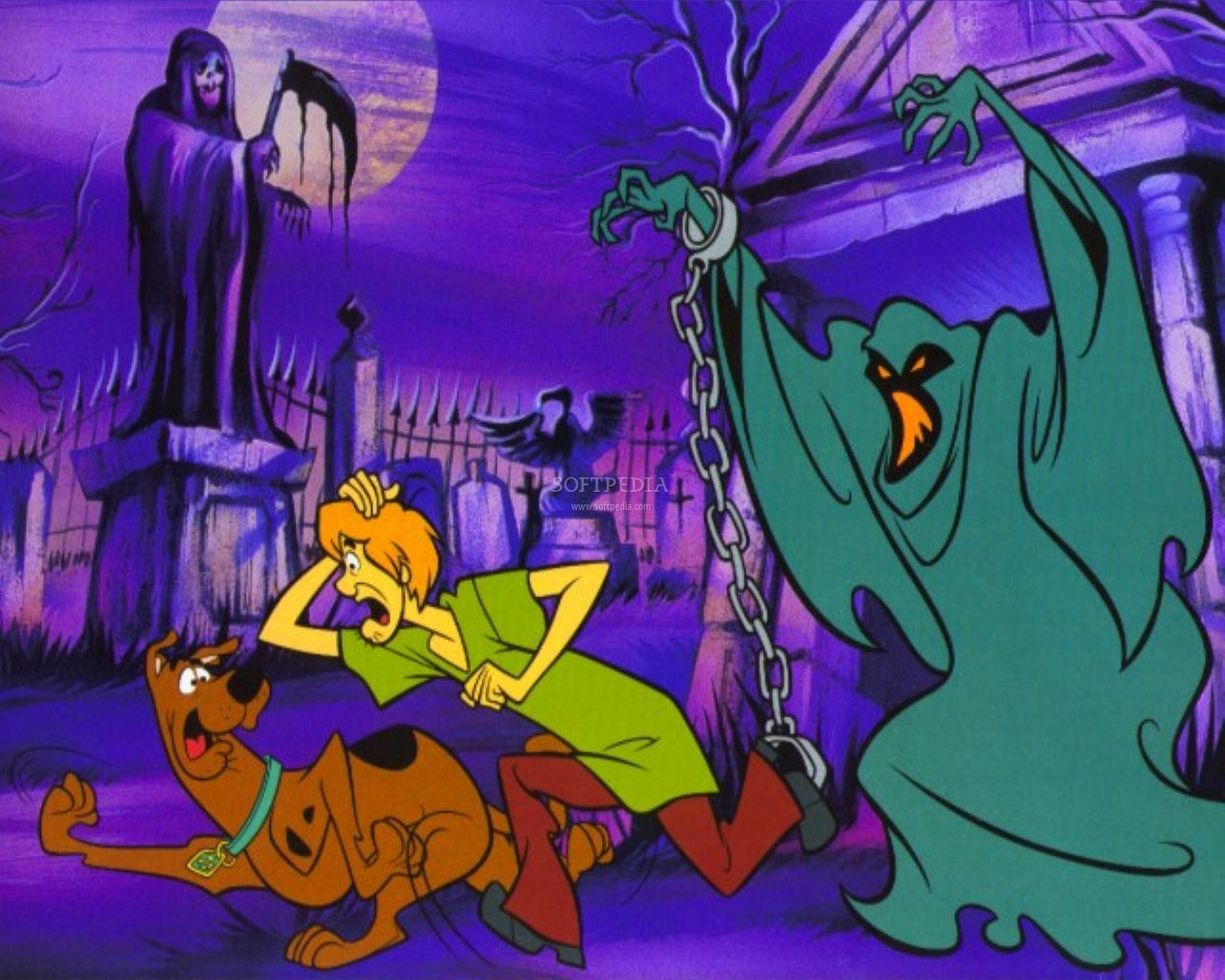 American top cartoons: Scooby doo