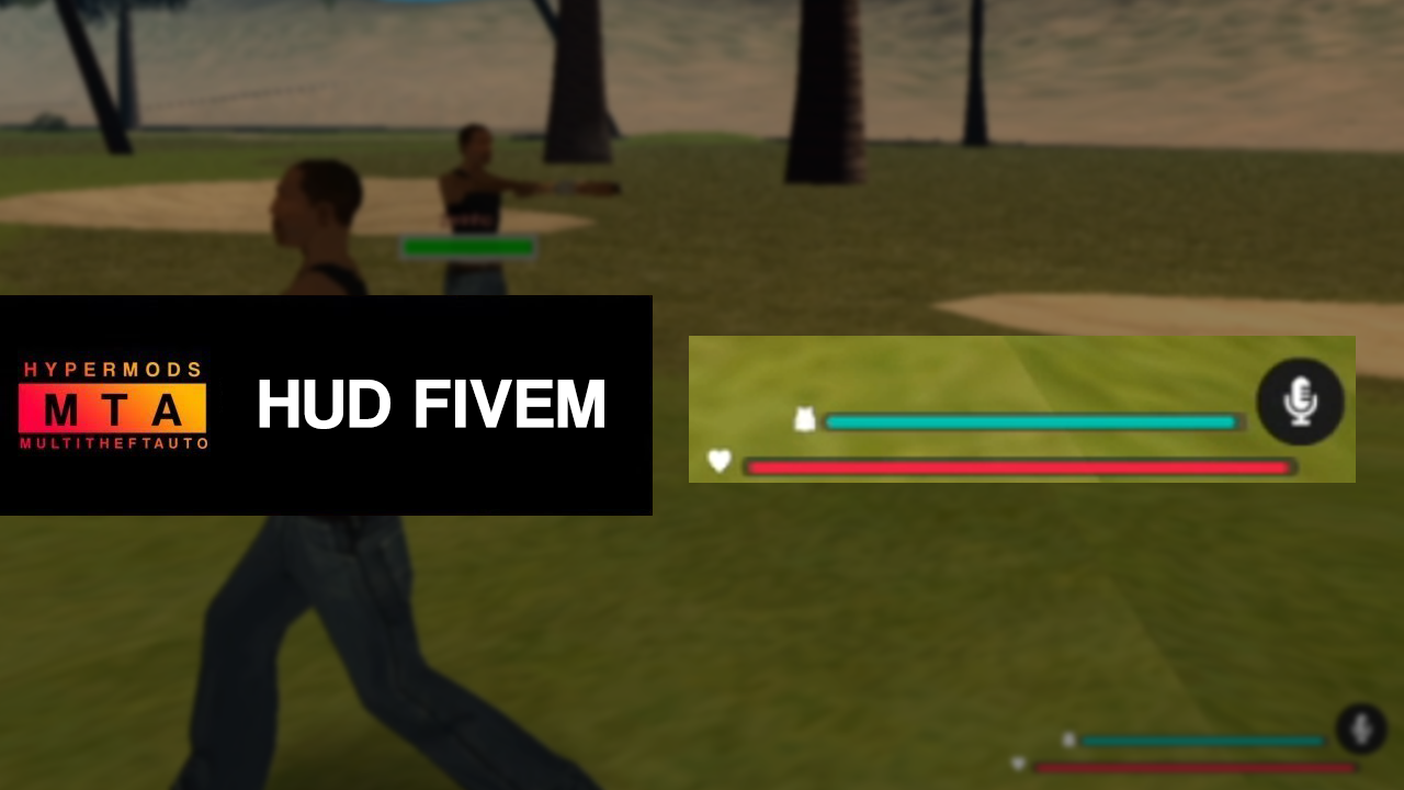 MTA:SA - HUD ESTILO FIVEM