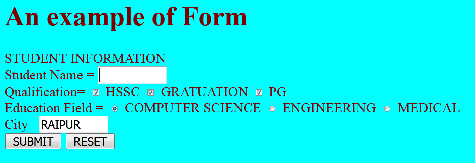 Education of Computer Science