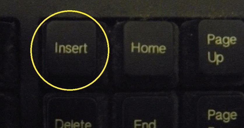 BLOG DATAMARCOS: PARA QUE SERVE A TECLA "INSERT" NO TECLADO DO COMPUTADOR?