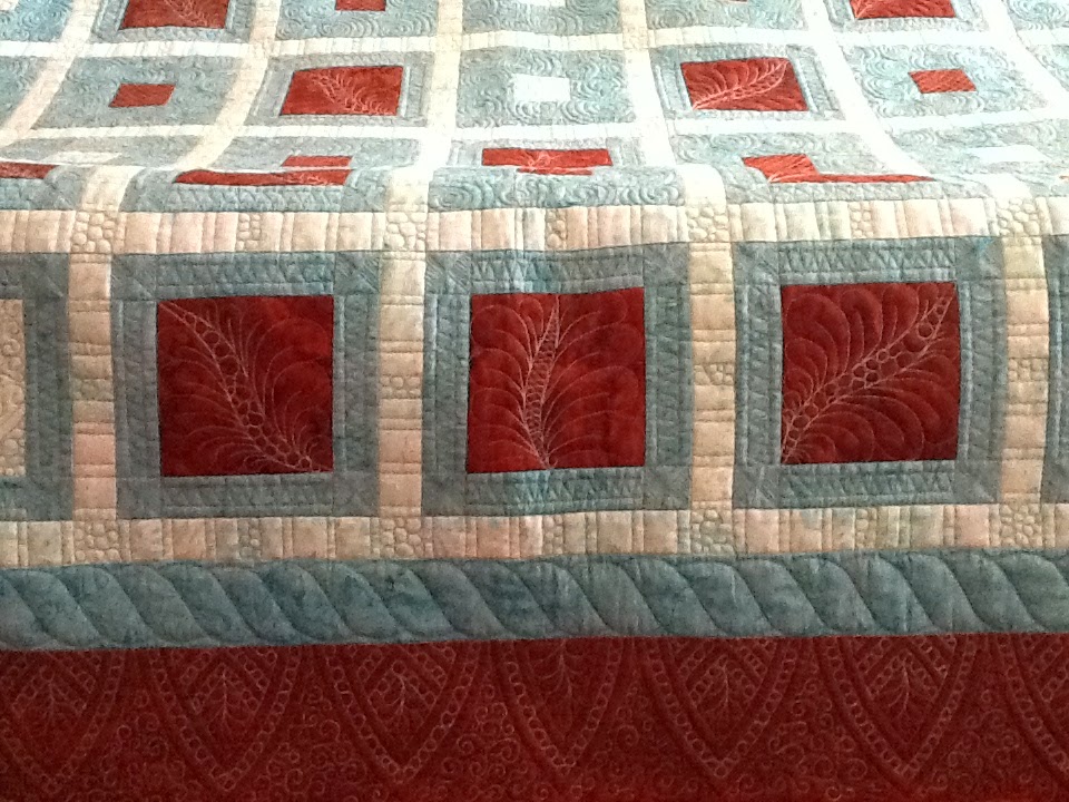 Mad About Quilts: Mint Chocolate Chip Quilt Is A Winner!