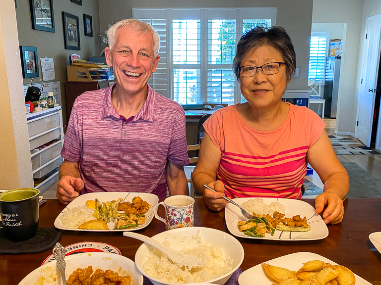 Tales of the Flowers: Making Panda Express at Home!