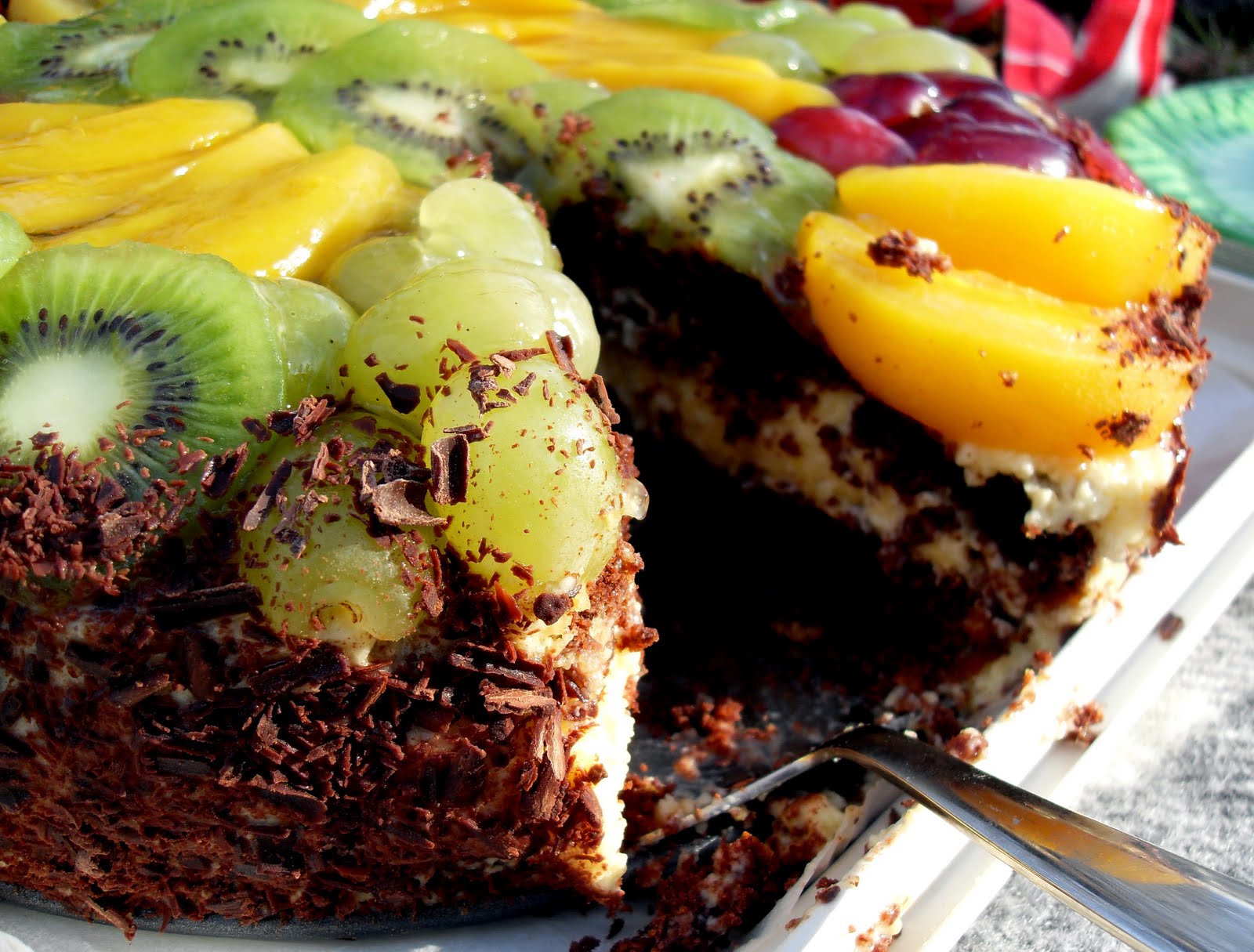 Rusinat pullasta!: Suklainen hedelmäkakku