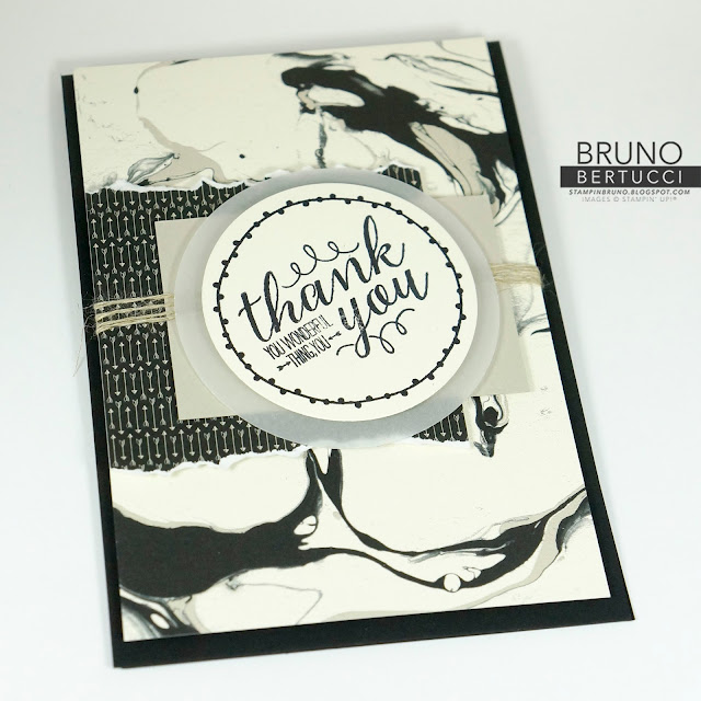 stampinbruno: Thank You - You Wonderful Thing You | Mojo Monday