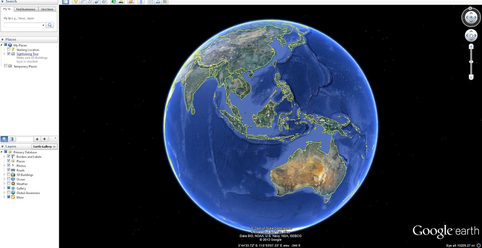Tentang Google Earth | Sketsa Asik