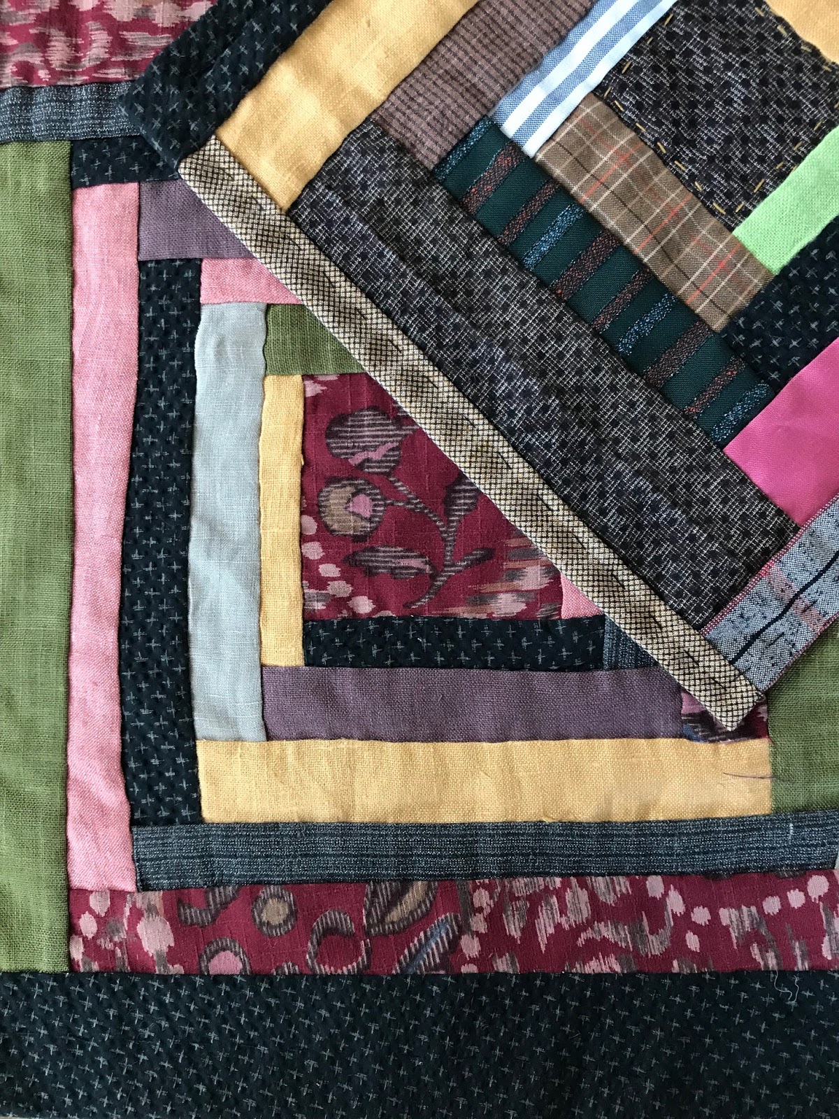 Log Cabin Patchwork: A Tutorial