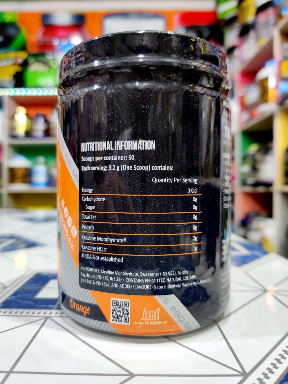 Muscle Science CreaMax Creatine 50 Servings with HCL - NCRFS