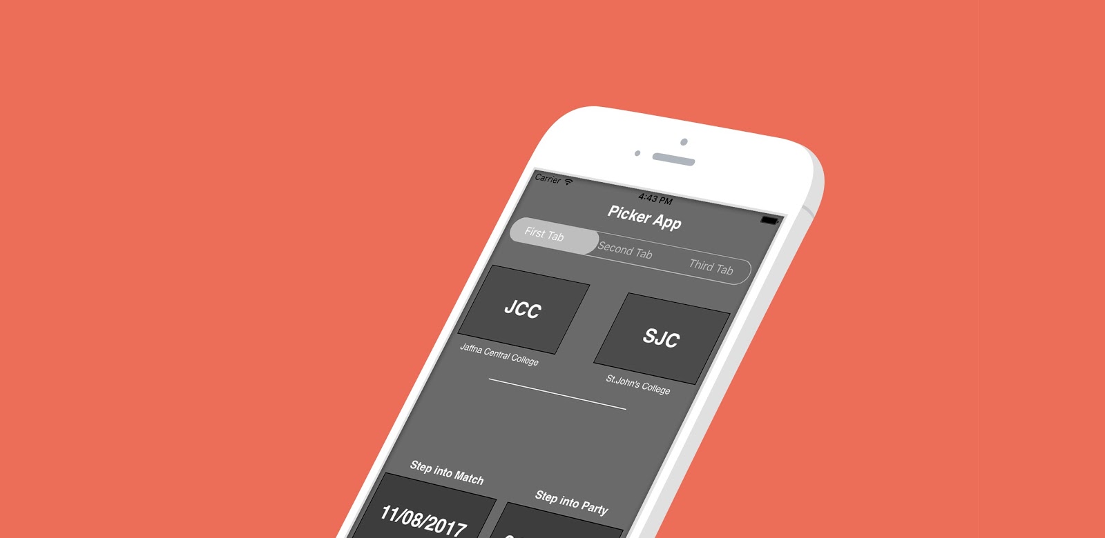 Custom Segmented Control Menu In Swift 3 Be The Dev Be The Developer