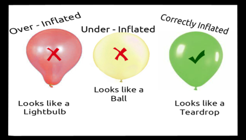 How to inflate balloons