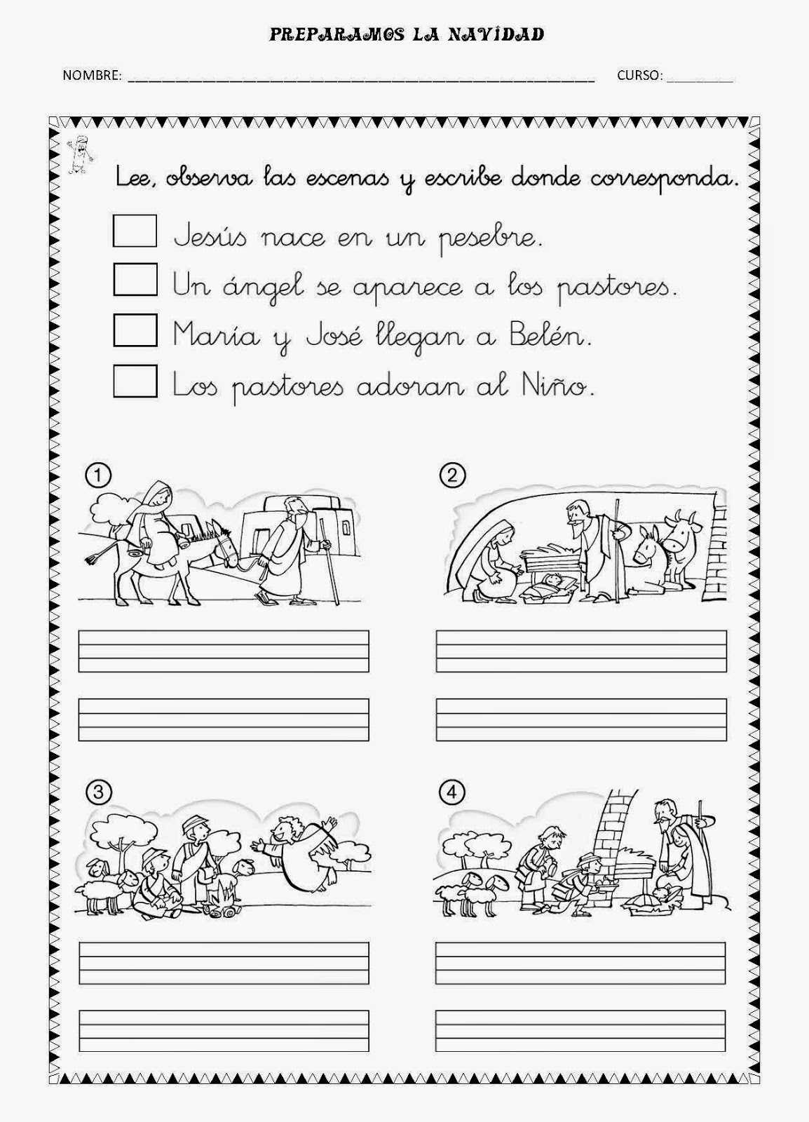 Aprendemos en reli: TEMA 4: PREPARAMOS LA NAVIDAD