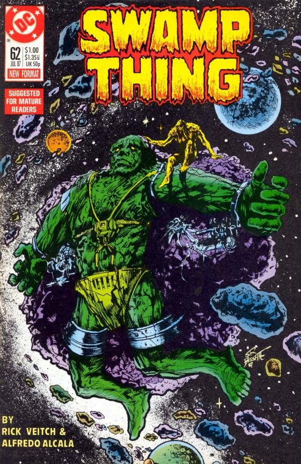 The Geeky Nerfherder: Comic Book Art: Swamp Thing (Vol 2)