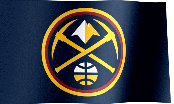 Denver Nuggets Fan Flag (GIF) - All Waving Flags