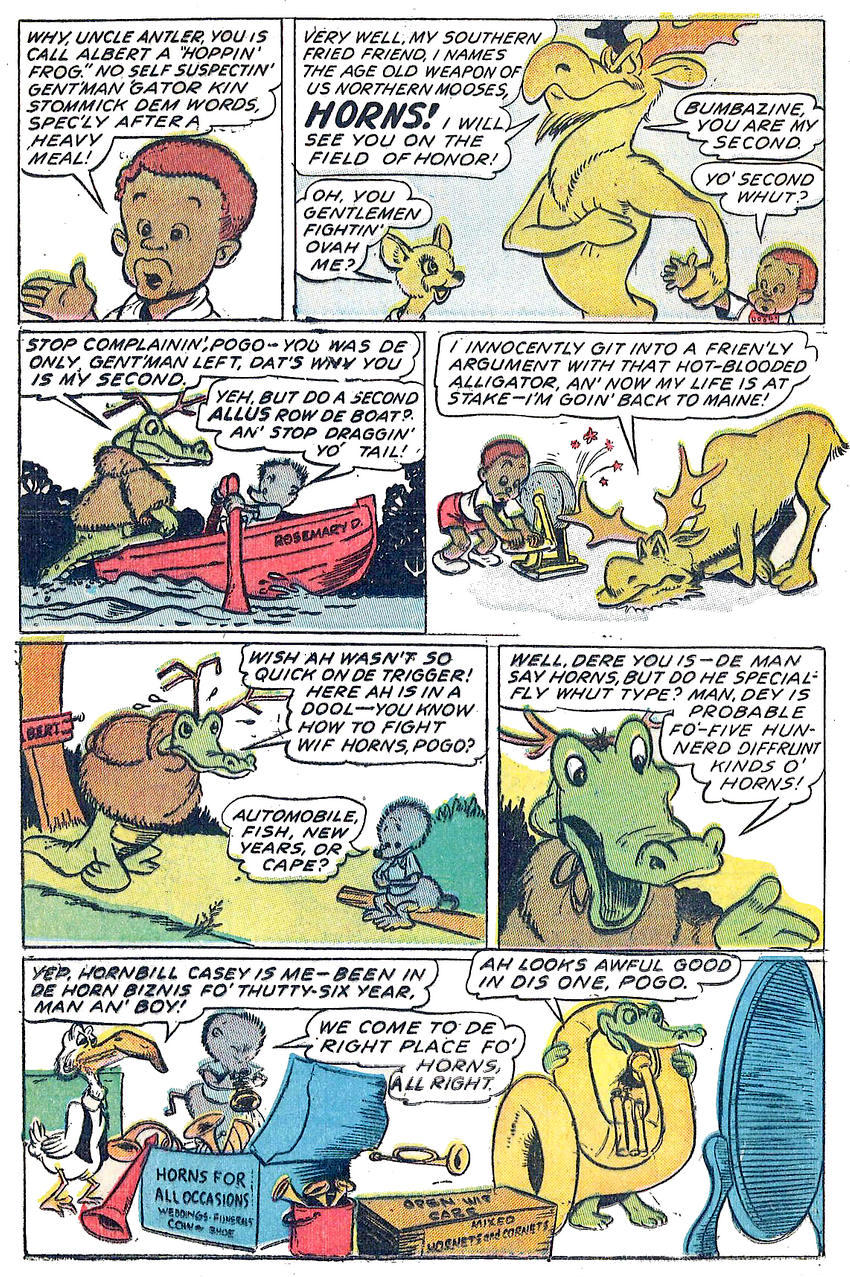 Ominous Octopus Omnibus: Pogo Problems, Or, The Umbrage Not Taken