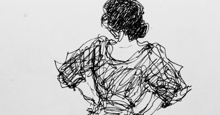 Connie Chadwell's Hackberry Street Studio: Ink Folk Dancer - original ...