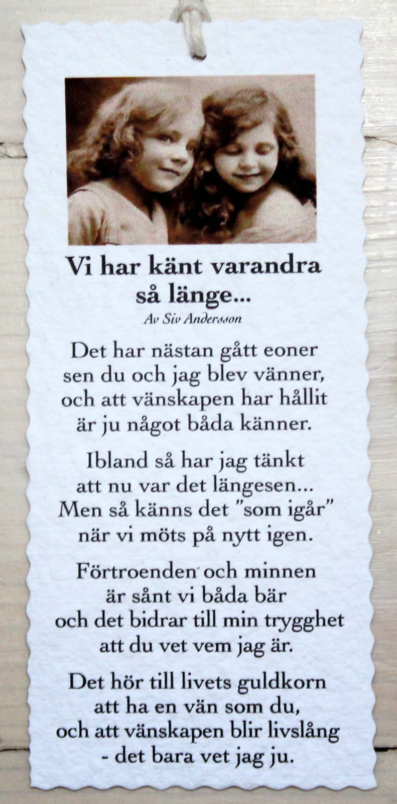 Annas idéer bloggbutik: Diktkort nyheter!