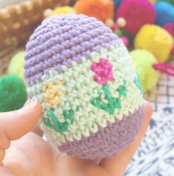 PATRON GRATIS HUEVO DE PASCUA AMIGURUMI 41391