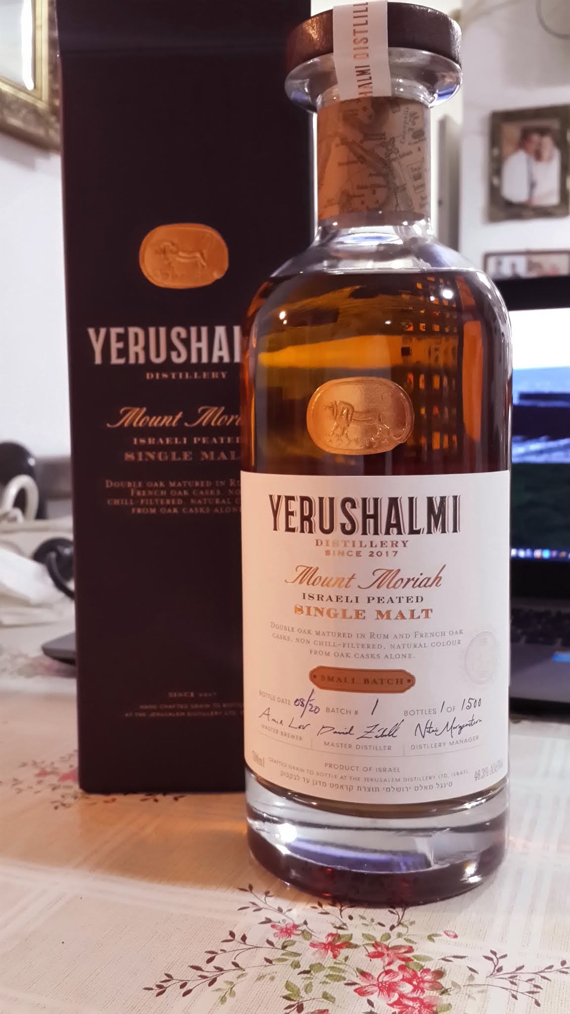 Yerushalmi Mount Moriah Single Malt (Not) Whisky