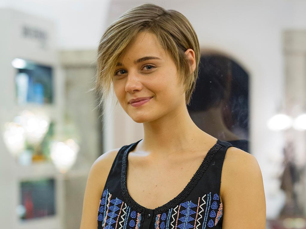 O novo corte de cabelo de Kelly Bailey - "Francisca" da Única Mulher ...