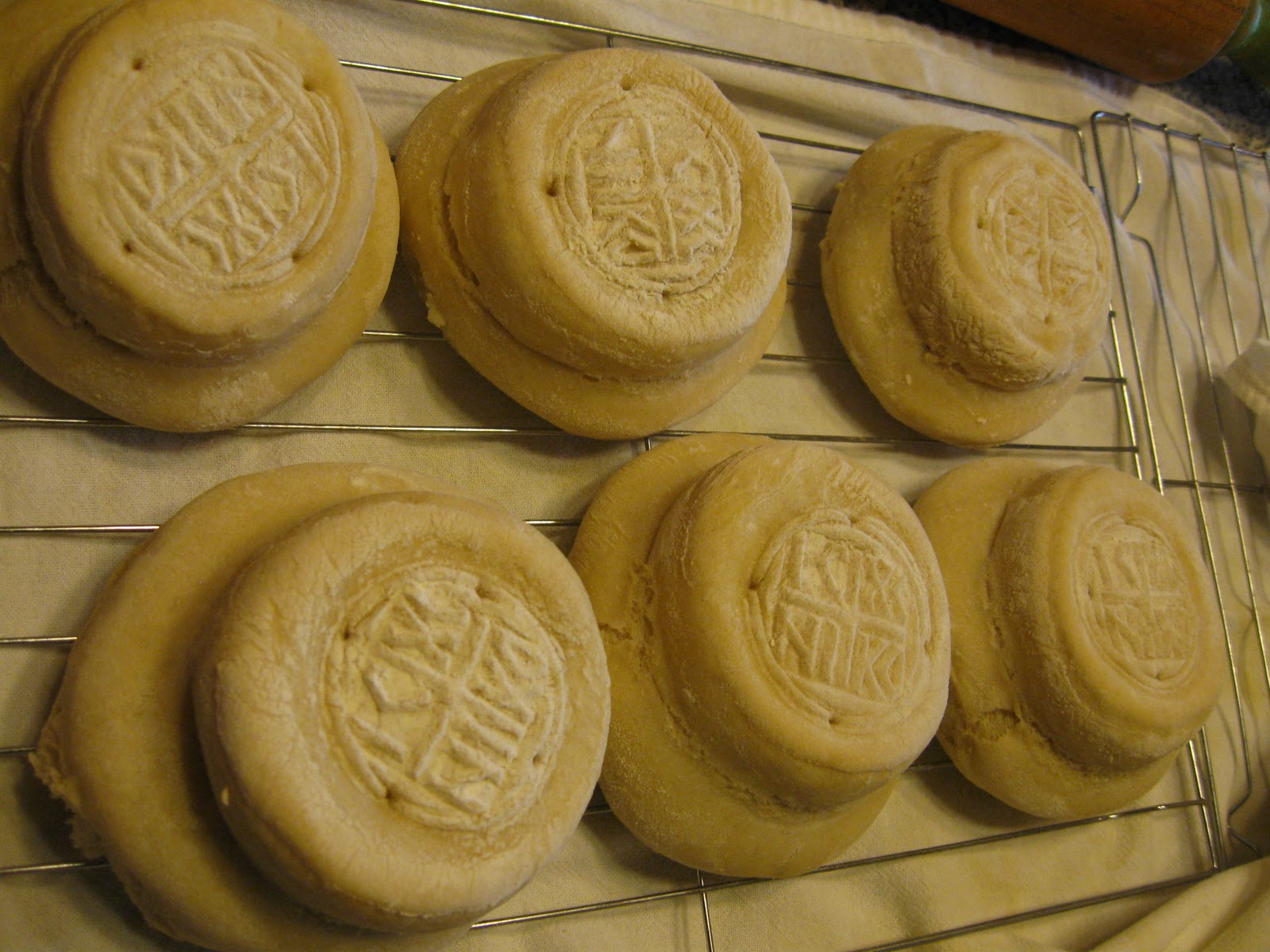 Exploring Orthodoxy: How to make Prosphera (Orthodox Holy Bread)