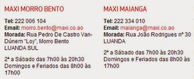 Les Marraines De Luanda - Angola: Maxi