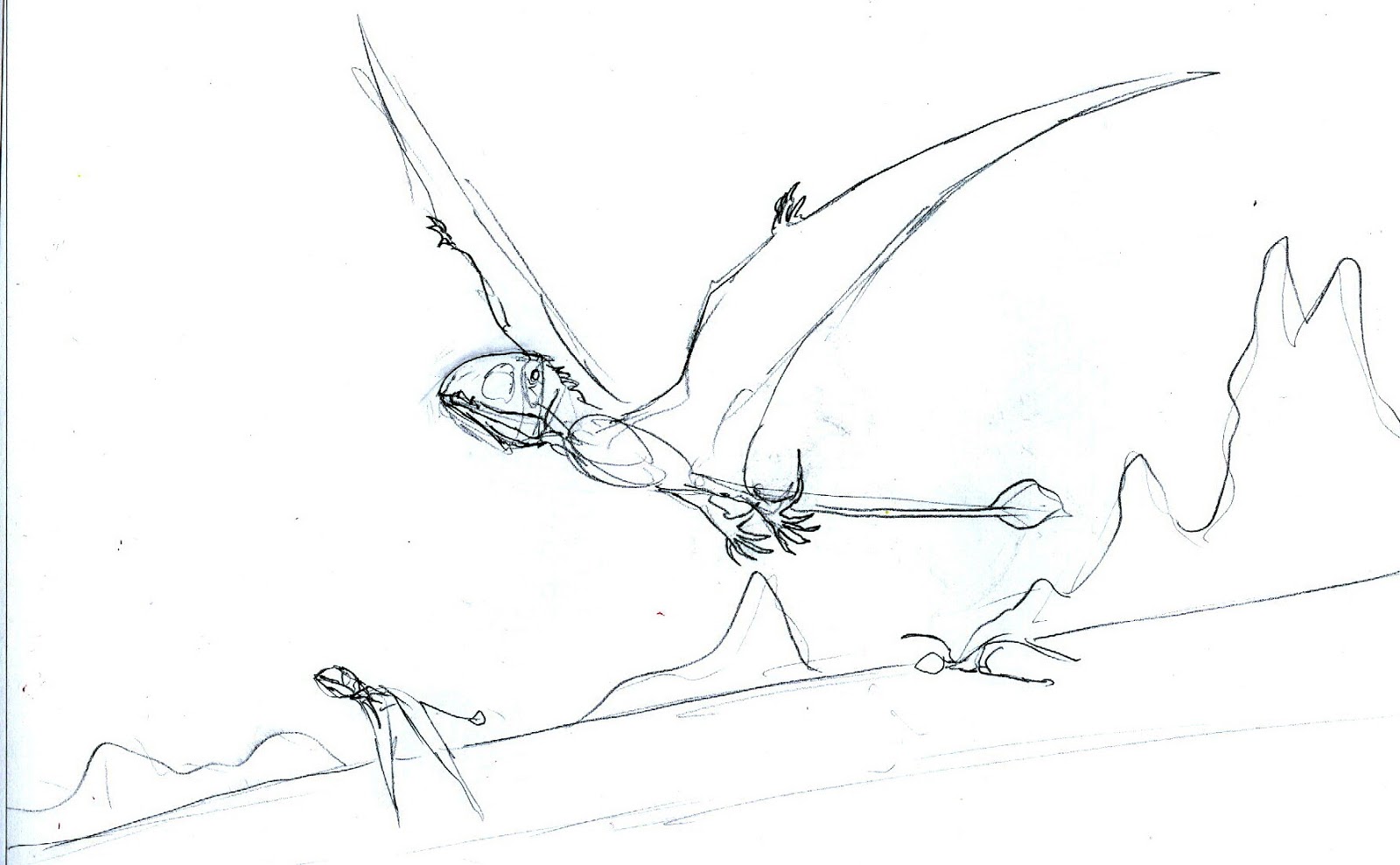 Prehistoric Beast of the Week: Rough Sketches to Finished Paintings