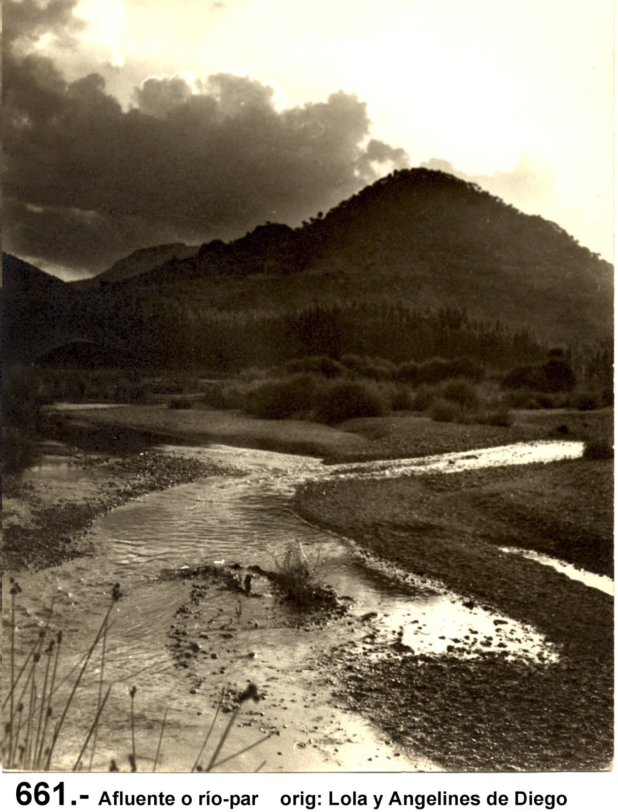 Fotos antiguas de Riópar: 0401 Afluente o Río-Par