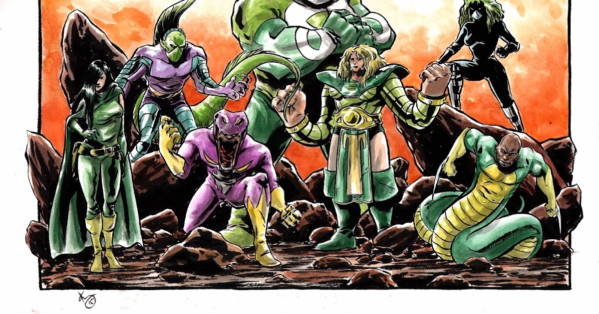 Marvel FACTS: The Serpent Society