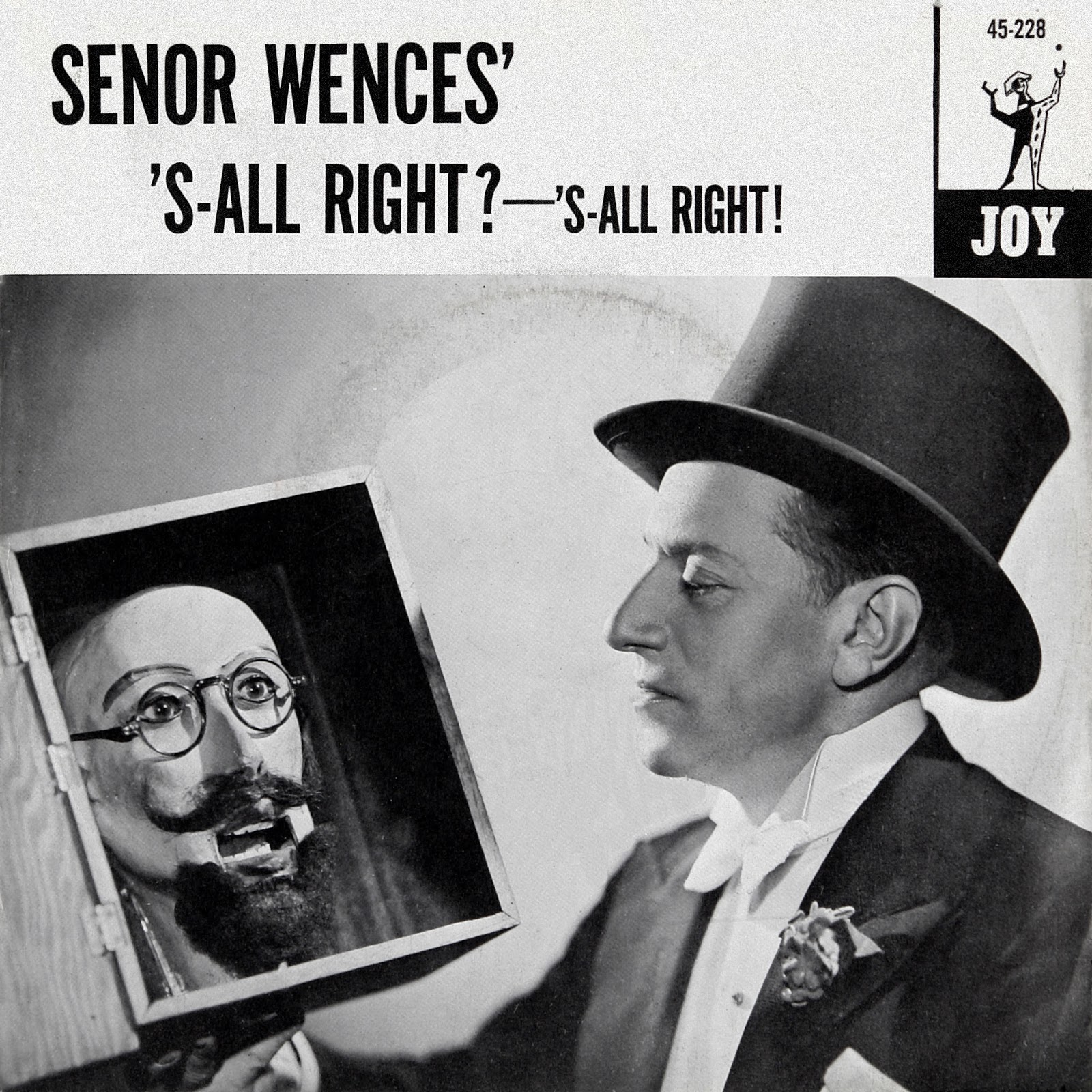 Vintage Stand-up Comedy: Senor Wences - Deefeecult For You, Easy For Me ...