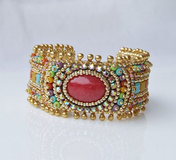 Beautiful Bead Embroidery Jewelry Design Tutorials and Kits by ...