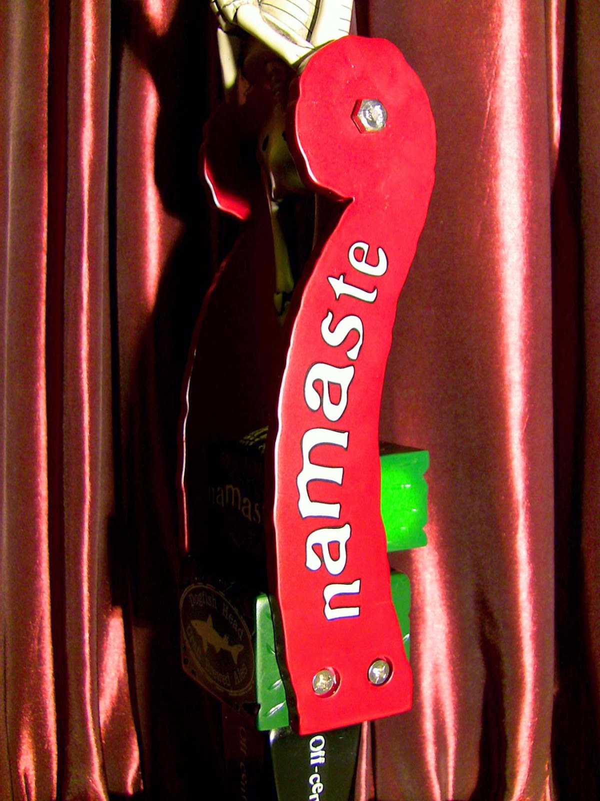 Tap Handle #409: Dogfish Head - Namaste