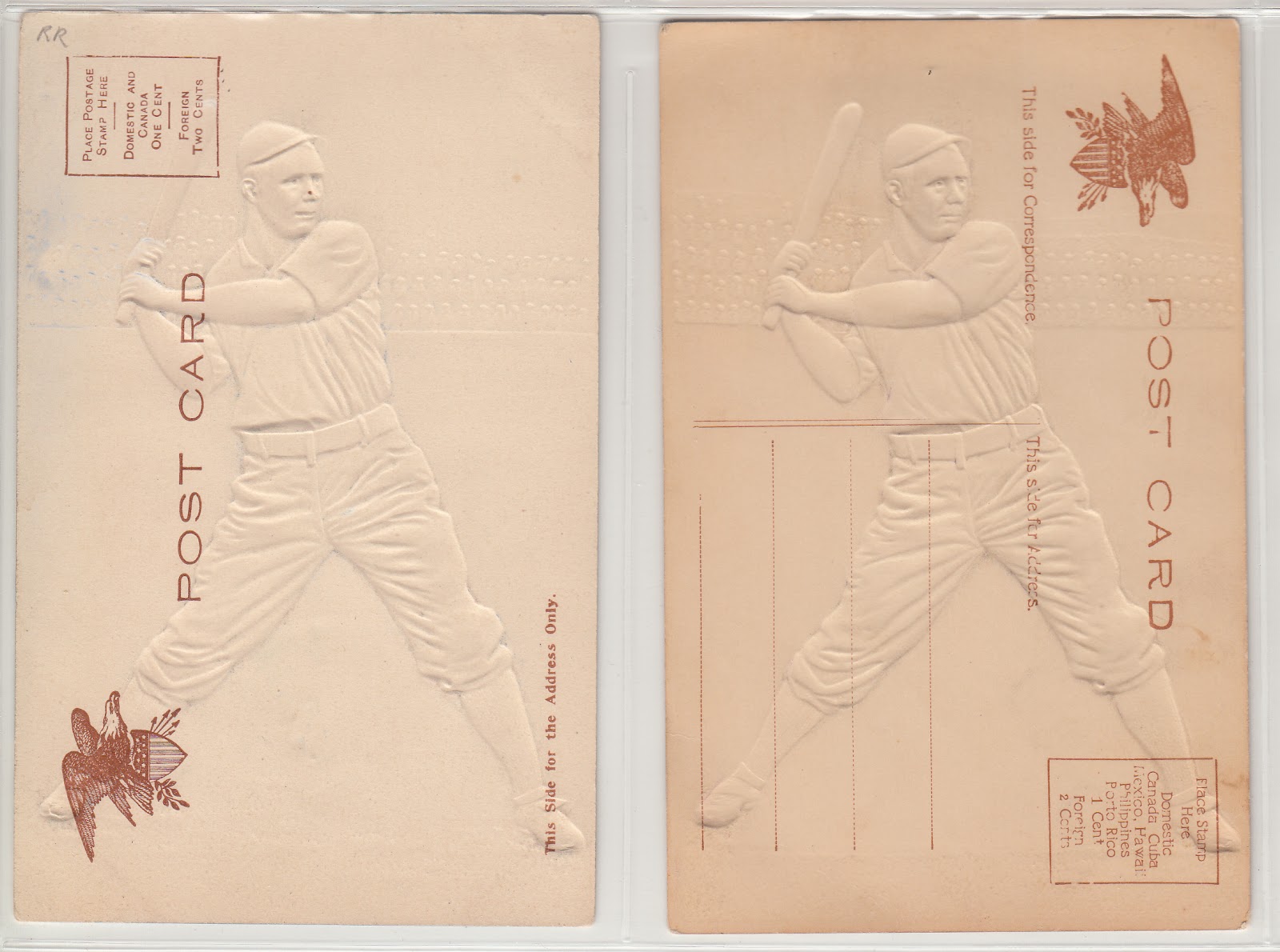 Dodgers Blue Heaven: Collection: Vintage 1905-09 Embossed Baseball ...