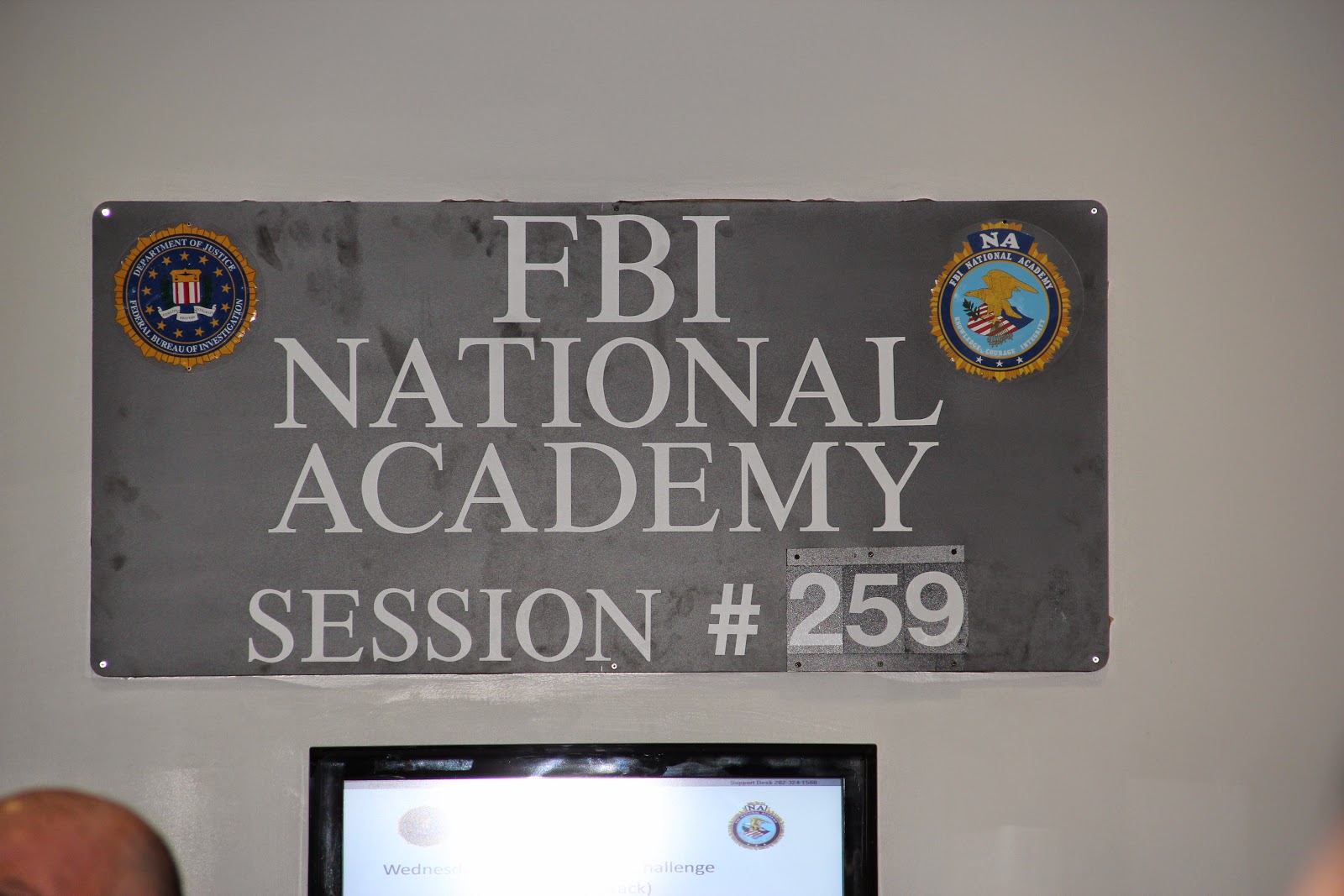 FBI National Academy, session 259 - my yellow brick road: Arrival at ...
