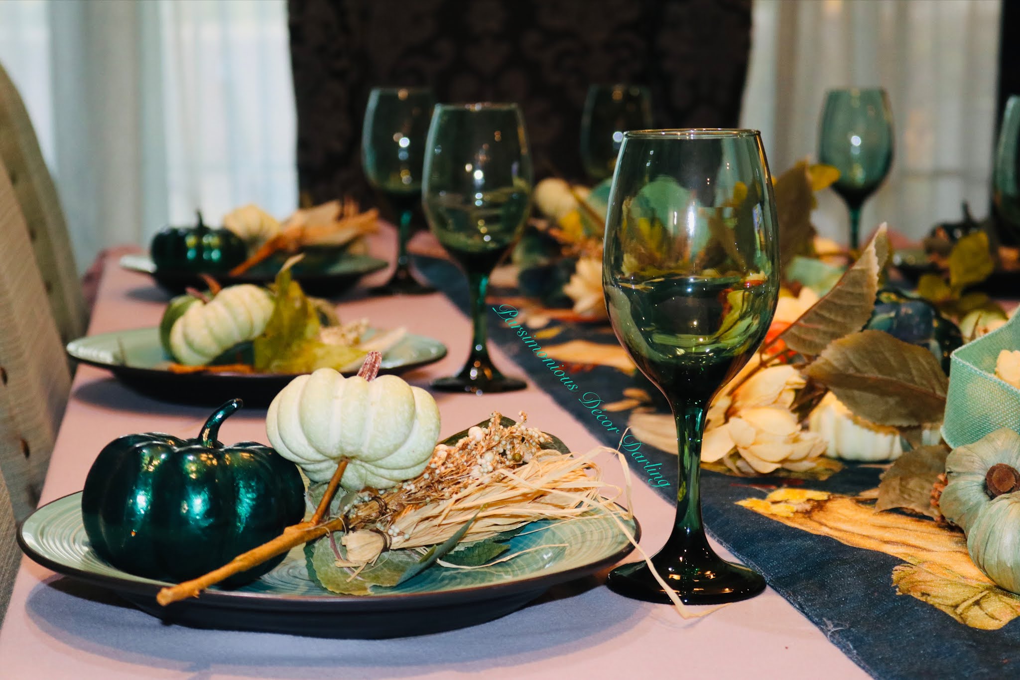 Parsimonious Décor Darling: Set Your Table With Flair--Thanksgiving ...