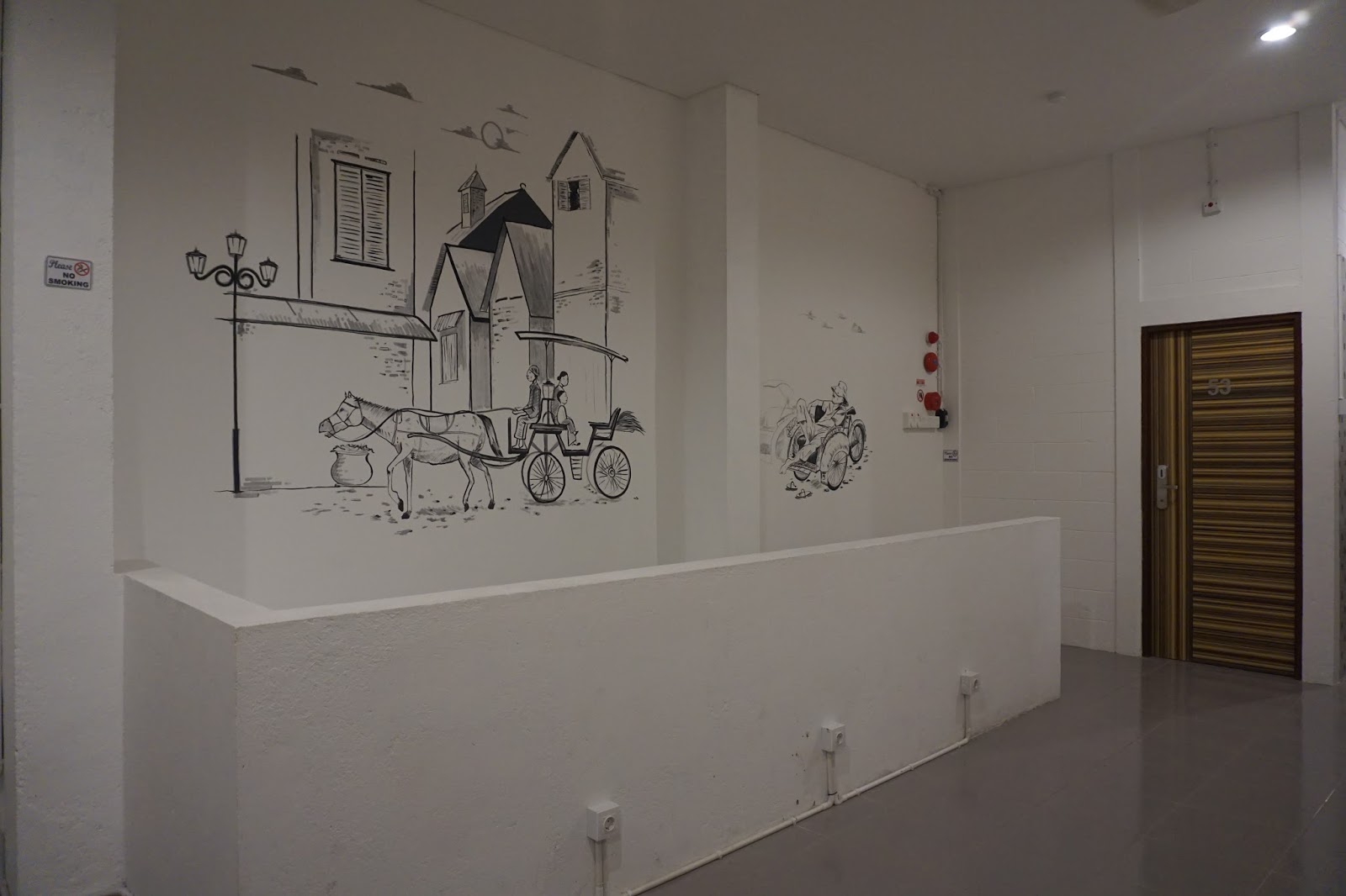 Wall Painting Project at Packer Lodge Hostel - Jogja Painting