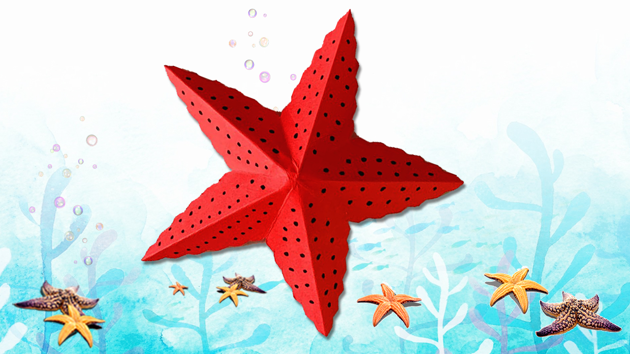 Origami Malaysia | Yen's Art: Starfish | How to fold an Origami ...