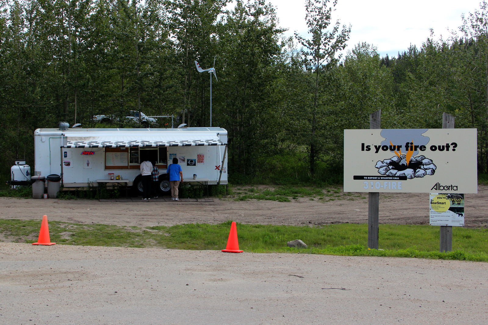 Riding the USA: Day 7 - Hinton, Alberta - Charlie Lake, British Columbia
