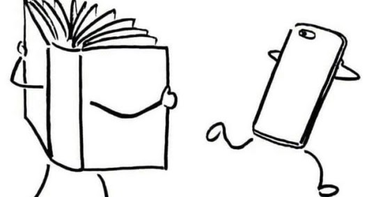 Nikolaos' Place: Book vs phone