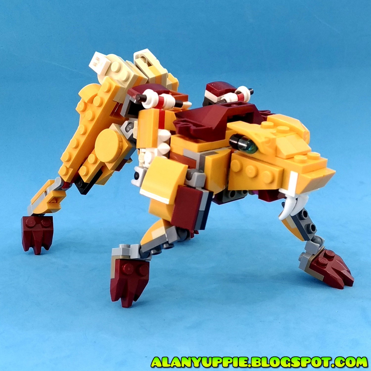 Alanyuppie's LEGO Transformers: Video Tutorial: LEGO Transformer Lion ...