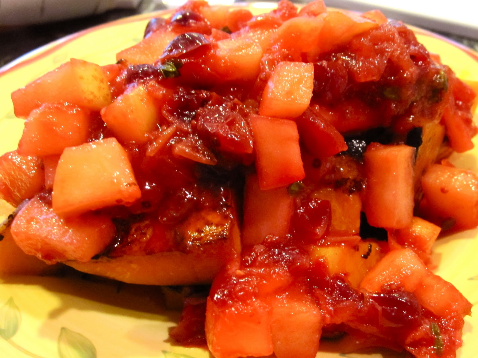 Kvell in the Kitchen: Cranberry Apple Relish with Fresh Thyme