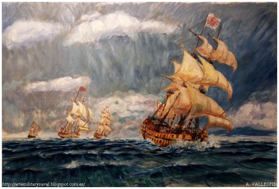 Las historias de Doncel: La aventura del "Glorioso", un navío de línea ...